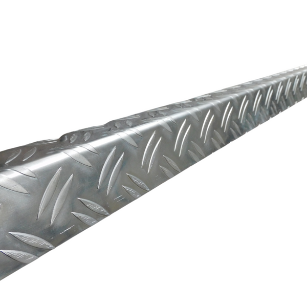 Aluminum Diamond Plate Corner Guard 2" x 2" x 48" – Rust-Resistant ...