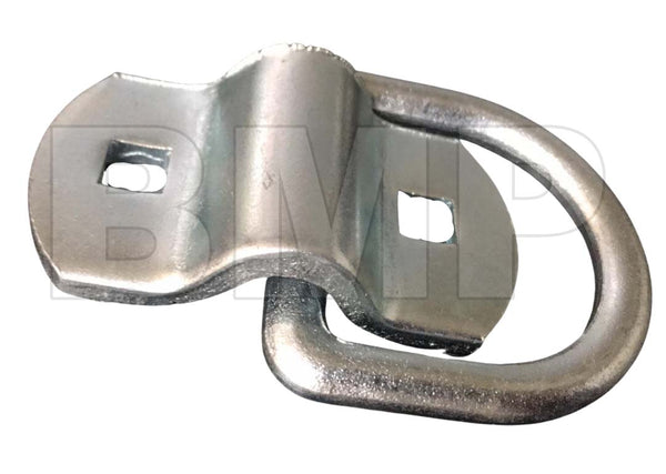 Zinc-Plated Weld-On D-Ring with Bracket – 3,000 lbs WLL – Best Metal ...