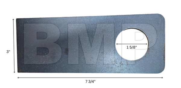 Heavy-Duty Weld-On Rectangular Trailer Ramp Holder – 3/8" Steel – Best ...