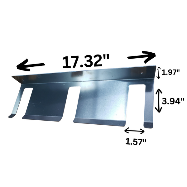 Aluminum 12-Slot Hammer Holder Rack – CNC Cut 12ga Wall Mount – Best ...