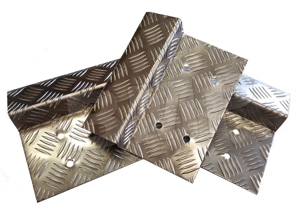 Heavy Duty Aluminum Loading Ramp – Diamond Plate Ramp for Motorcycles ...