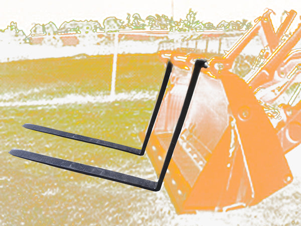 Pin-Type Shaft Mount Forks – Pair – Heavy-Duty – 48" Length – Best ...